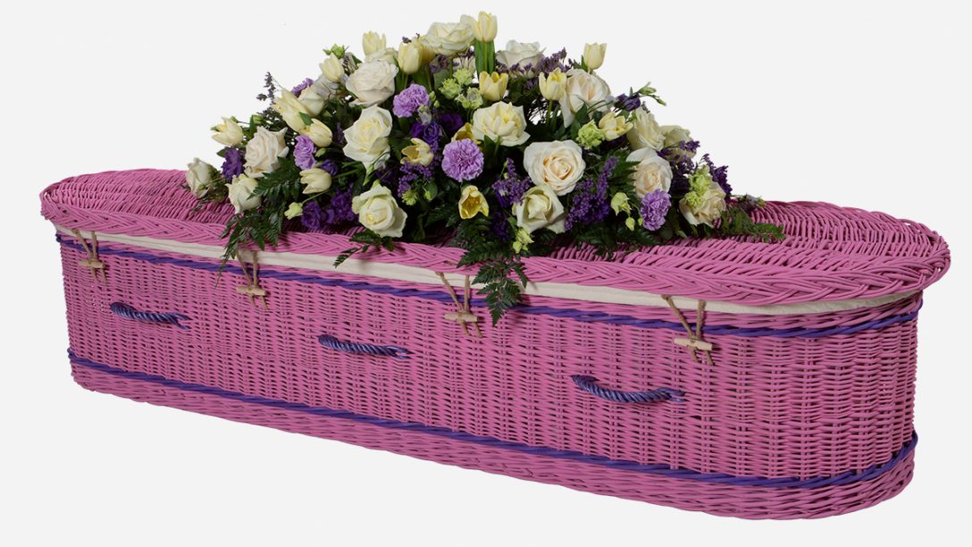 Coloured Willow Coffins | Somerset Willow Coffins™