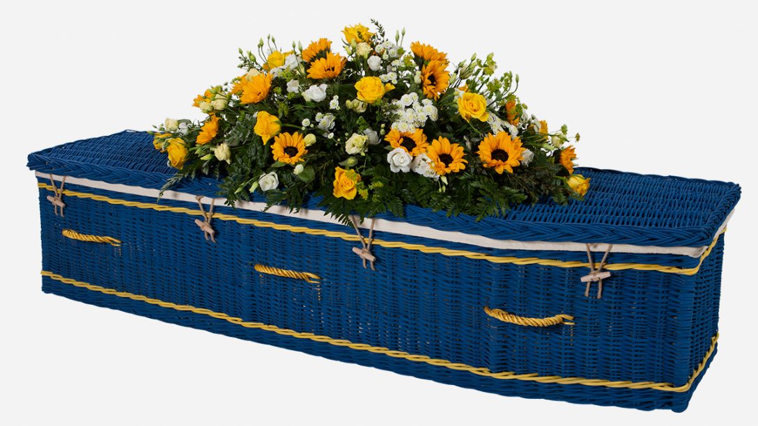 Coloured Willow Coffins | Somerset Willow Coffins™